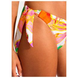 Seafolly - Women's Wonderland Hipster Tie Side - Bikini-Bottom Gr 38 bunt