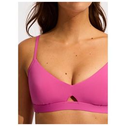 Seafolly - Women's Collective Hybrid Bralette - Bikini-Top Gr 8 rosa