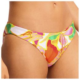 Seafolly - Women's Wonderland Reversible Hipster - Bikini-Bottom Gr 38 bunt