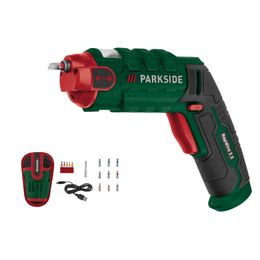 Parkside® 4 V Akku-Wechselbitschrauber »Rapidfire 2.2«, inkl. Bitset