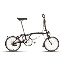 Brompton C-Line Urban Typ M - 16 Zoll 2K Faltrad - black