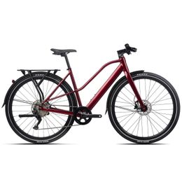 Orbea VIBE MID H30 EQ - 28 Zoll 248Wh 10K Trapez - Metallic Dark Red