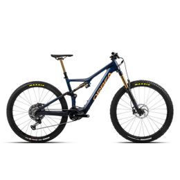 Orbea RISE M-Team - 29 Zoll 360Wh 12K Fully - Coal Blue/Red Gold