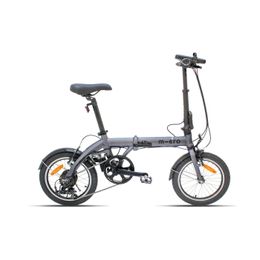 MICRO Mikro E-Bike - 16 Zoll 87Wh 6K Faltrad - grau matt