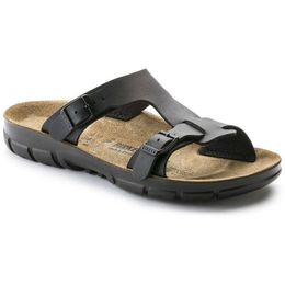 Birkenstock - Damen-Pantolette Sofia, BirkoFlor, schmal, schwarz, Größe 41