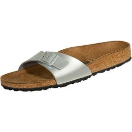 Madrid bf silber schmale Weite Gr. 38 - Grau - Birkenstock