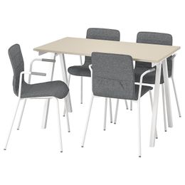 IKEA TROTTEN / L&Auml;KTARE Konferenztisch und St&uuml;hle