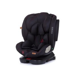 Chipolino Kindersitz 4KID i-Size (40 - 150 cm) Isofix, Kopfstütze verstellbar schwarz