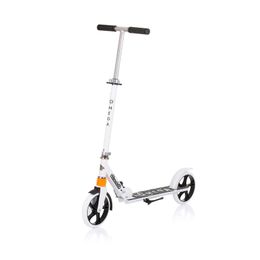 Chipolino Kinderroller Omega PU Räder ABEC-7 Lager verstellbar faltbar Bremse weiß