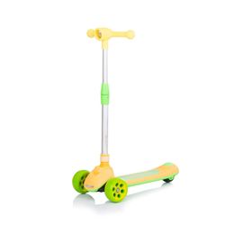 Chipolino Kinderroller Orbit 3 LED-Räder Bremse Lenker höhenverstellbar klappbar orange