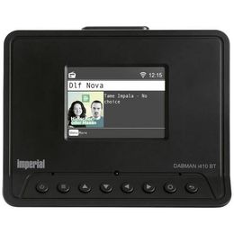 Imperial DABMAN i410 BT HiFi-Tuner Schwarz Bluetooth®, DAB+, Internetradio, WLAN, USB