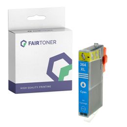 FairToner Kompatibel für HP PhotoSmart Wireless B 110 d (CB323EE / 364XL) Druckerpatrone Cyan