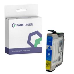 FairToner Kompatibel für Epson Stylus SX 430 Series (C13T12824011 / T1282) Druckerpatrone Cyan