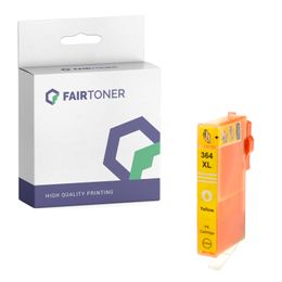 FairToner Kompatibel für HP PhotoSmart Wireless B 109 f (CB325EE / 364XL) Druckerpatrone Gelb