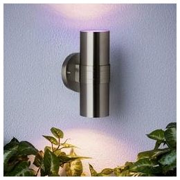 Brilliant LED Außen-Wandleuchte Sanders Tuya Smart Up- & Downlight 7,8 W