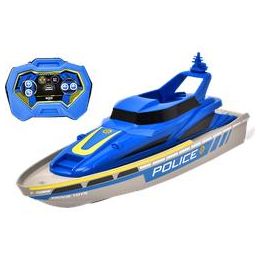 GDW DICKIE-TOYS R/C Polizei Boot, RTR Spielzeugauto, Mehrfarbig