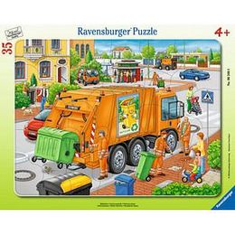 Ravensburger Müllabfuhr Puzzle, 35 Teile