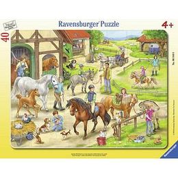 Ravensburger Auf dem Pferdehof Puzzle, 40 Teile