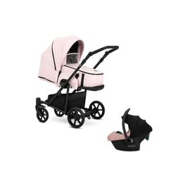 babies-on-wheels Kombi-Kinderwagen 3 in 1 Kinderwagen-Set Roy