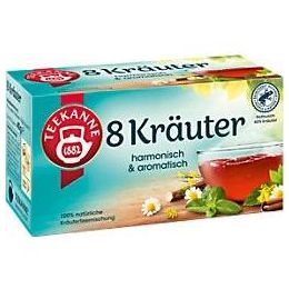 Teekanne 8 Kräuter Kräuter Tee 20 Stück à 2 g