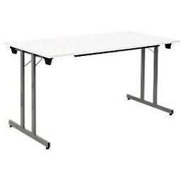 Sodematub Klapptisch TPMU147 Grau, Weiß 1.400 x 700 x 740 mm