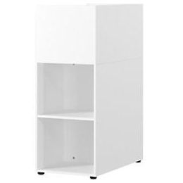 Germania GW-Mailand Raumteiler Spanplatte 800 x 460 x 1.200 mm Weiß