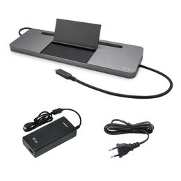 i-tec Laptop-Dockingstation USB-C Metal Ergonomic 4K Triple Display Docking Station PD 85 W