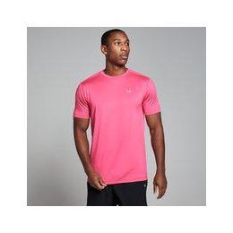 MP Herren Velocity Kurzarm-T-Shirt — Hot Pink - XL