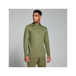 MP Herren Velocity Oberteil mit 1/4-Reißverschluss — Khaki - L