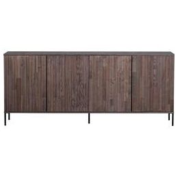 Schubkasten-Unterbau Woood Schränke Gr. B/H/T: 200cm x 85cm x 44cm, braun Sideboard H 85 cm x B 200 T 44