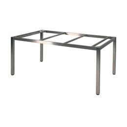 Zebra Tischgestell Opus - silber - Materialmix - 100 cm - 74 cm - Möbel Kraft