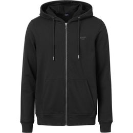 JOOP! Kapuzensweatjacke JOOP JEANS "Salvatore" Gr. S, schwarz (black) Herren Sweatjacken