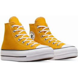 Sneaker Converse "CHUCK TAYLOR ALL STAR LIFT" Gr. 36, weiß (white) Schuhe Schnürstiefeletten