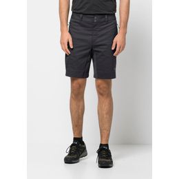 Softshellhose Jack Wolfskin "ACTIVATE TOUR SHORT M" Gr. 52, Normalgrößen, grau (grafit) Herren Hosen Softshellhosen