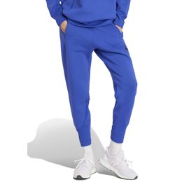 Sporthose adidas Sportswear "W Z.N.E. PT" Gr. L, N-Gr, blau (semi lucid blue) Damen Hosen Trainingshosen