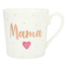 Depesche Kaffeebecher mit Aufschrift: Mama weiß/gold 0,3 l