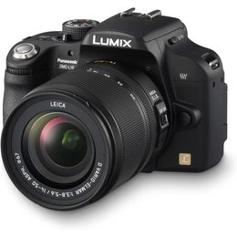Panasonic Spiegelreflexkamera Lumix DMC-L10 - Schwarz + Leica 14-50mm f/3.8-5.6 ASPH f/3.8-5.6
