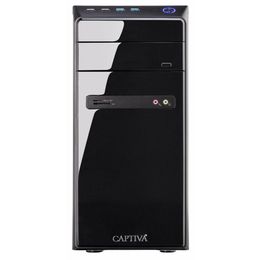 Captiva Power Starter I65-480 Business-PC (Intel® Core i5 10400, -, 16 GB RAM, 500 GB SSD, Luftkühlung), schwarz