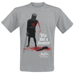 Monty Python Tis But A Scratch T-Shirt grau in L