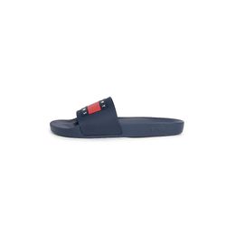 Tommy Jeans Pantolette 'Essential' Herren Größe 42 marine / feuerrot / weiß