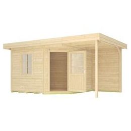 Weka Gartenhaus Designhaus Soley+ 541 x 238 cm natur mit Fußboden