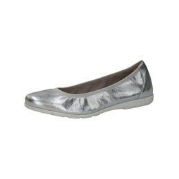 Caprice Ballerina Damen Gr&ouml;&szlig;e 42 silber