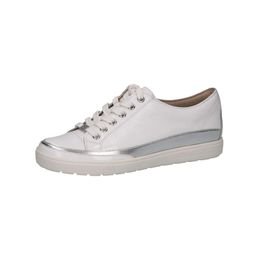 Caprice Sneaker low Damen Gr&ouml;&szlig;e 41 silber / wei&szlig;