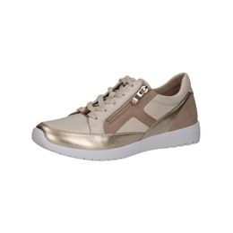 Caprice Sneaker Damen Größe 36 beige / bronze