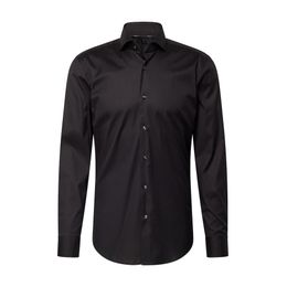 BOSS Business Shirt 'P-HANK' male Black size 37
