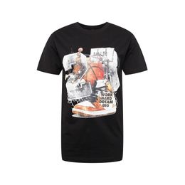 Mister Tee T-Shirt Herren Gr&ouml;&szlig;e XXL grau / orange / schwarz / wei&szlig;