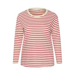 Kaffe Curve Shirt 'Winni' female Beige, Pink size M