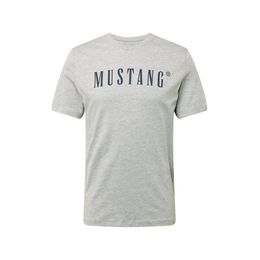 Mustang T-Shirt 'Austin' Herren Gr&ouml;&szlig;e 6XL navy / graumeliert