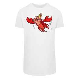 F4NT4STIC Shirt 'Disney The Little Mermaid Sebastian Bubbles' male White size XXL
