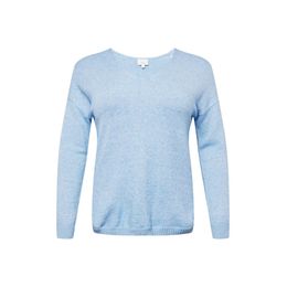 Only Carmakoma Pullover 'CARMargareta' Damen Gr&ouml;&szlig;e XXL hellblau